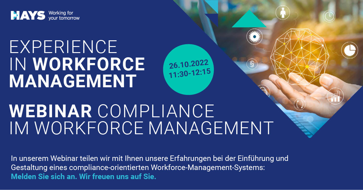 Webinar Compliance im Workforce Management