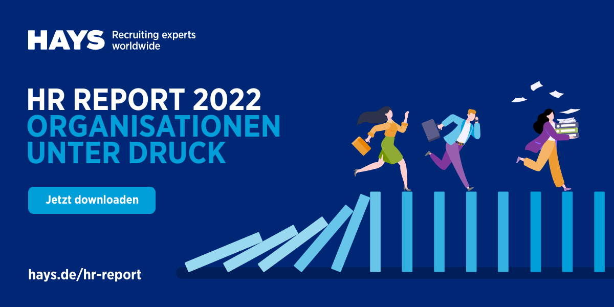 HR Report 2022 - Organisationen unter Druck | Hays
